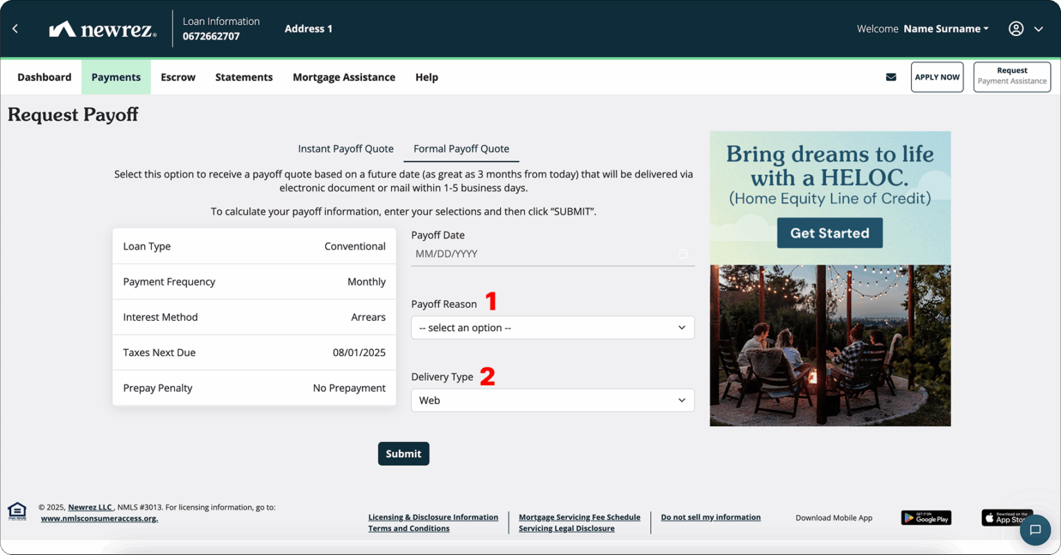 How to Request a Payoff Statement from Shellpoint – NewRez - Unrealfi ...