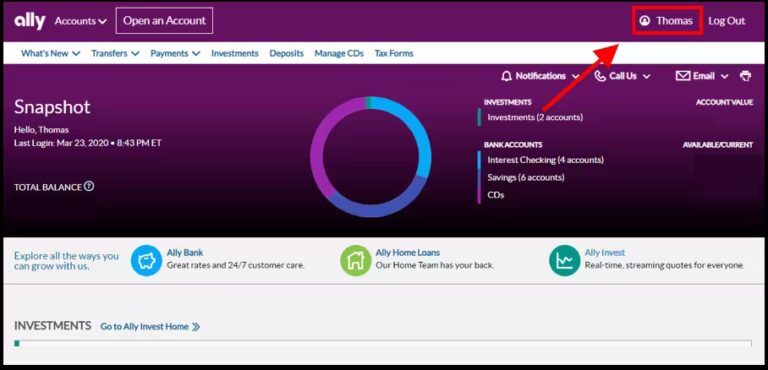 How to Get a Ally Bank Statement - Unrealfi Mortgage