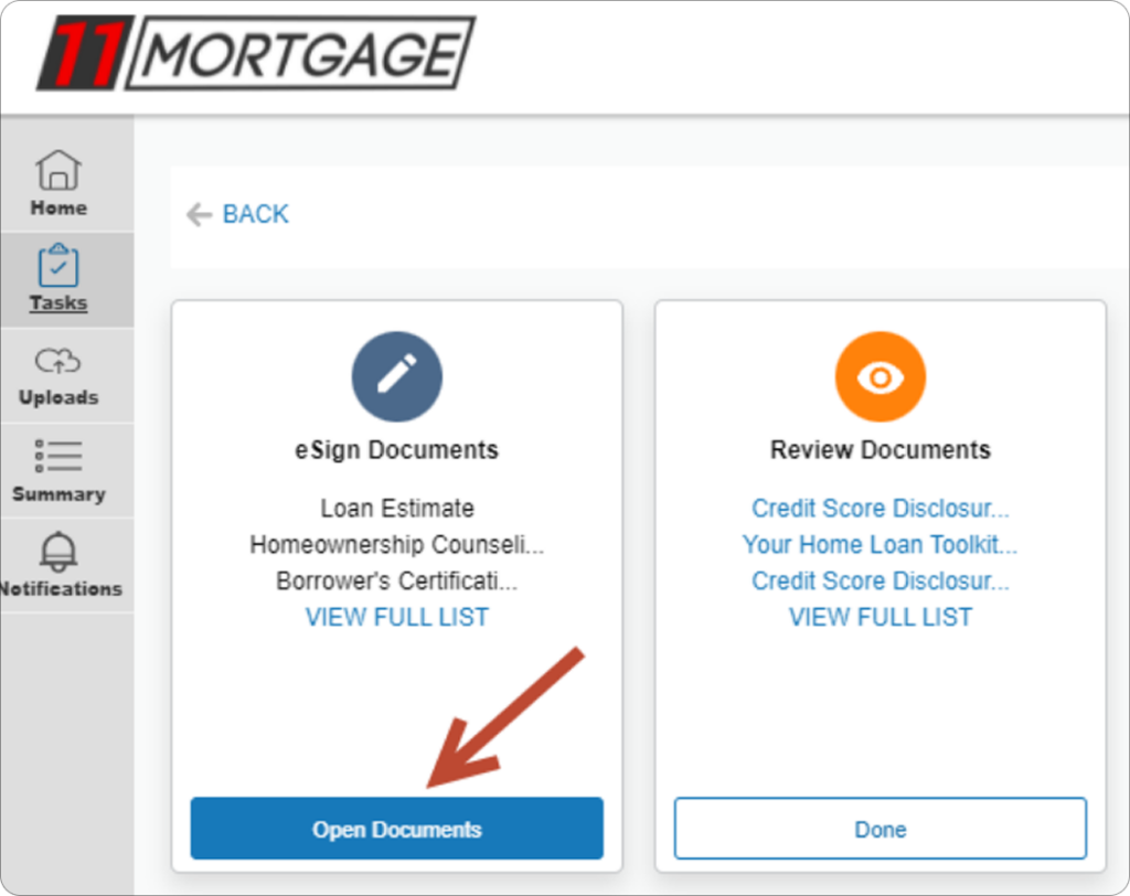 How to e-Sign Disclosures with 11 Mortgage - Unrealfi MortgageUnrealfi ...